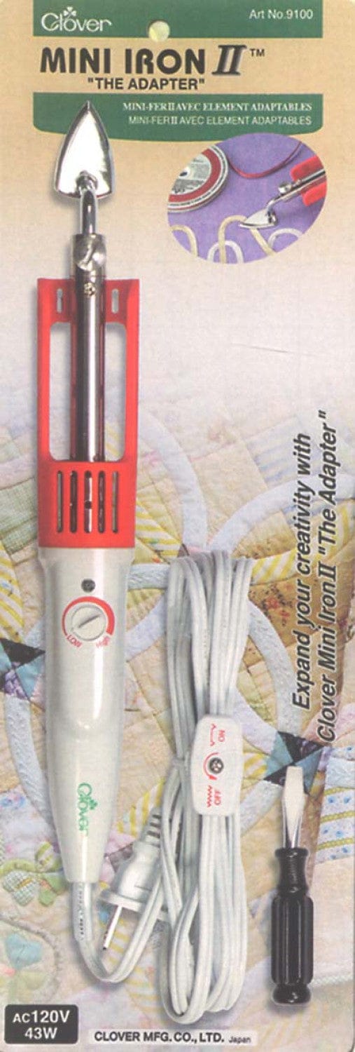 Clover Mini Iron II for Quilting and Sewing Projects