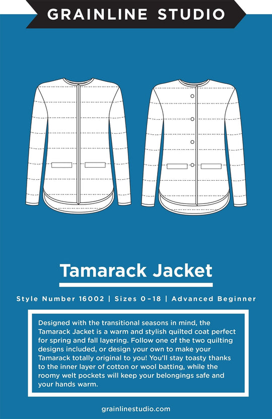 Grainline Tamarack Jacket Pattern